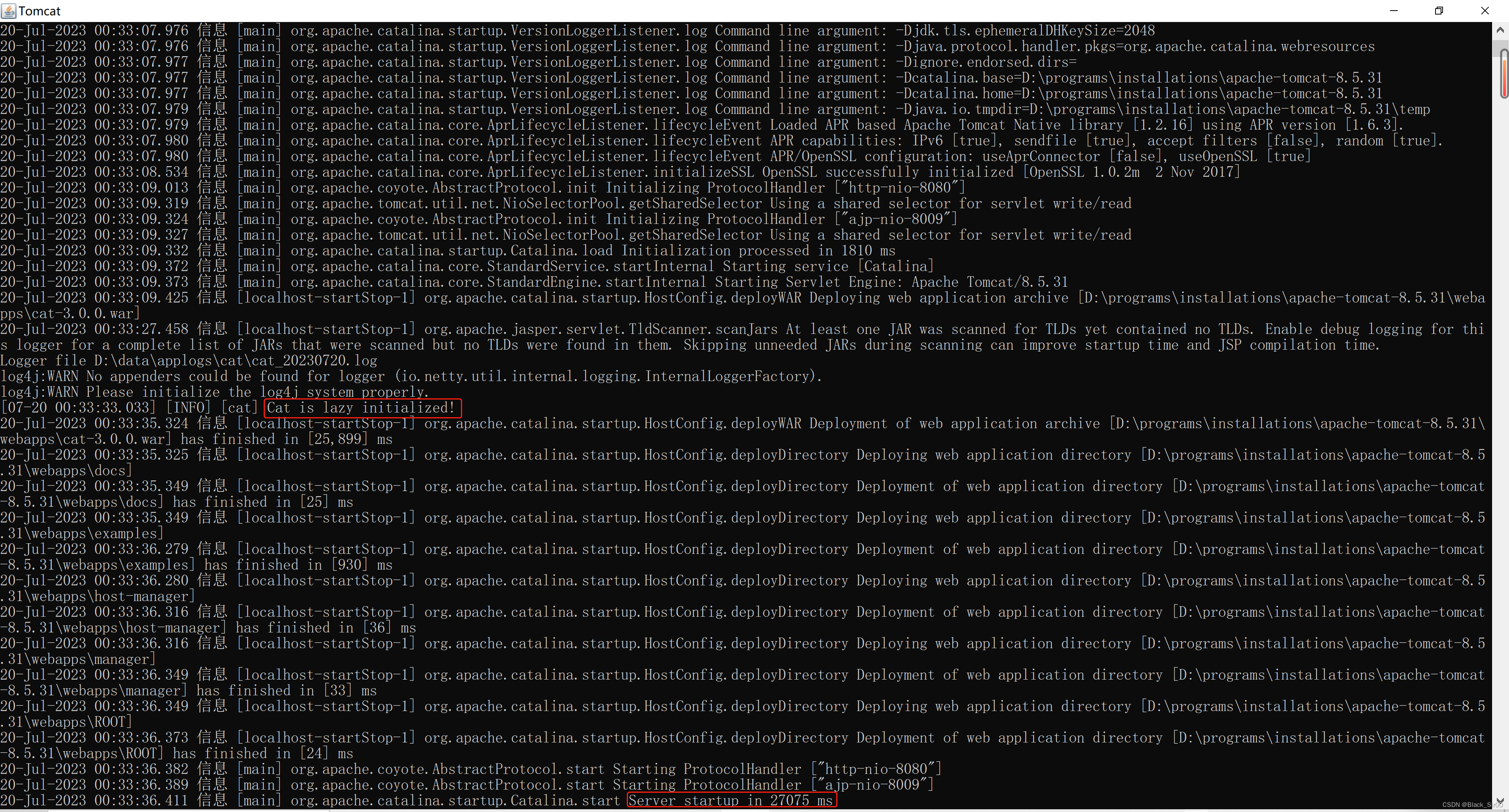 Cat实战—windows10下安装Cat服务_cat for windows-CSDN博客