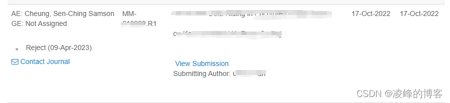 IEEE TRANSACTIONS ON MULTIMEDIA（TMM） 投稿经验-CSDN博客