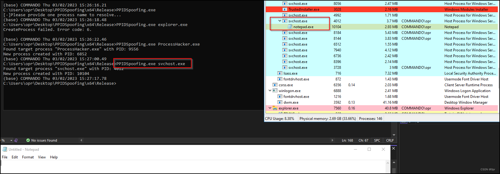 Malware Dev 01 - 免杀之 PPID Spoofing 原理解析_断链ppid技术在免杀中的应用-CSDN博客