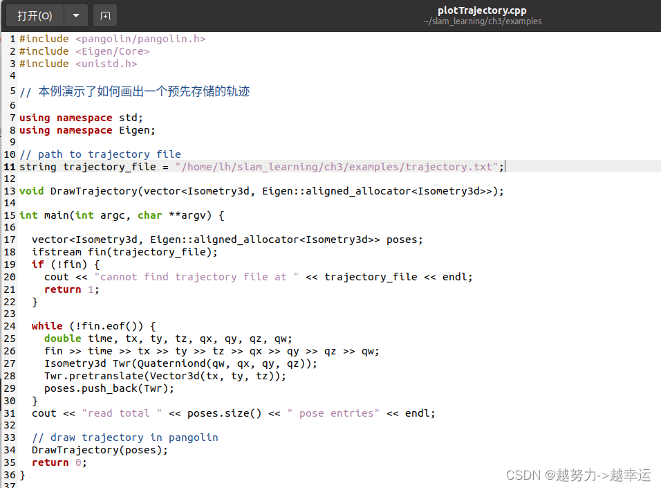 《视觉SLAM十四讲》-ch3-plotTrajectory问题解决汇总_视觉十四讲代码问题-CSDN博客