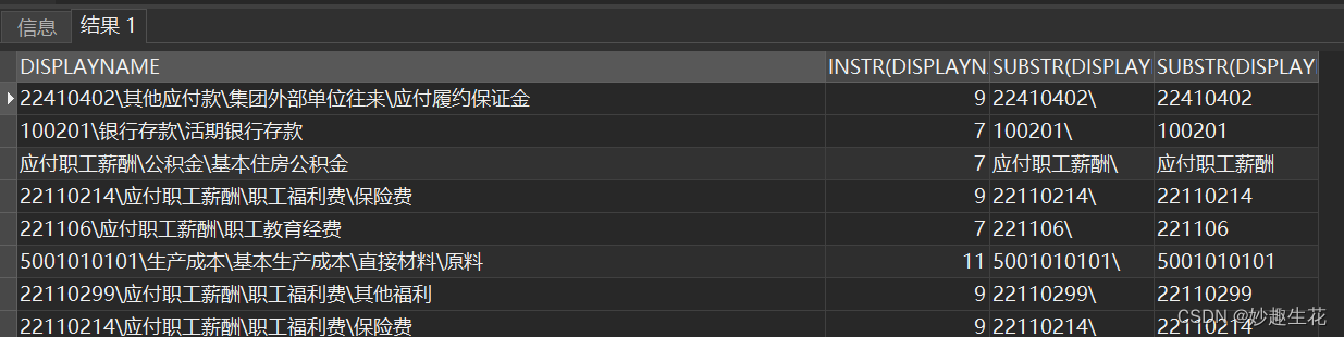 Instr字符查找函数select Instr Csdn博客