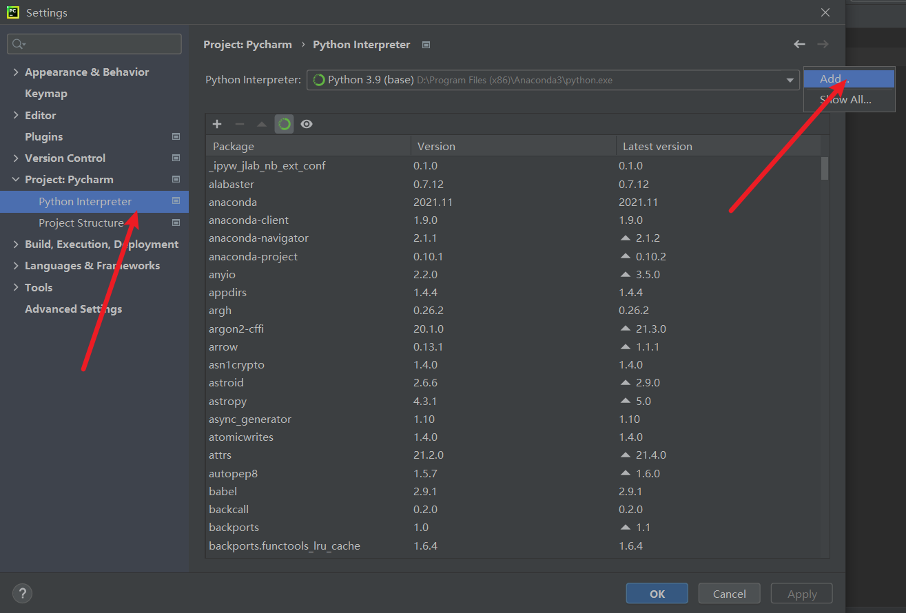 Python和Pycharm安装配置以及Pycharn的汉化_phcharm安装教程-CSDN博客