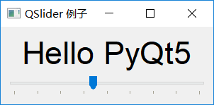 从零开始学Pyqt5之【控件介绍】（9）：QSlider滑动条控件_pyqt qslider-CSDN博客