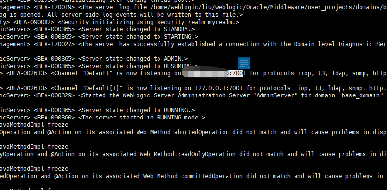 Linux下安装weblogic、创建域以及项目部署_distribute initializing-CSDN博客