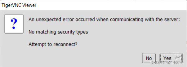 CentOS 7.9 Gnome 自带的Screen Sharing在windows10下无法用VNC Viewer正确连接_vnc server did not offer ...