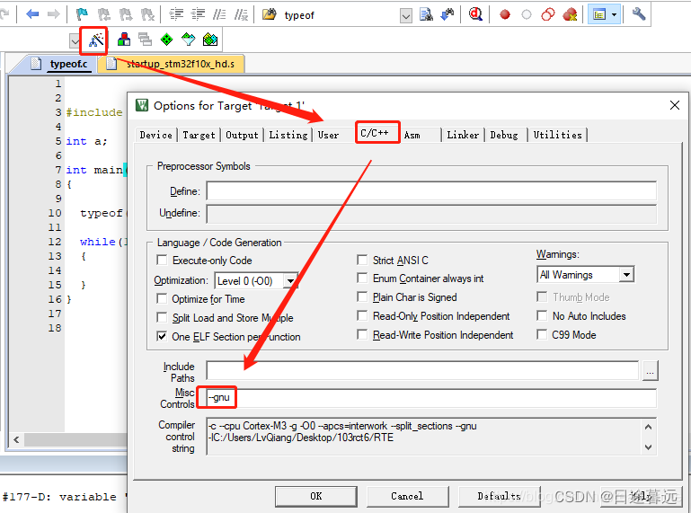 keil arm compiler 5中的typeof关键字导致编译失败_keil typeof-CSDN博客