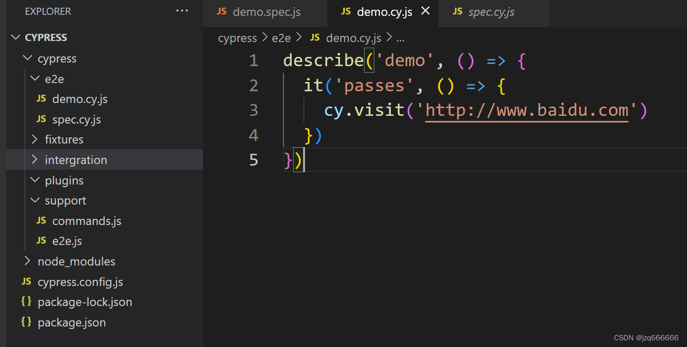 Cypress自动化测试框架基础（一）_cypress框架-CSDN博客