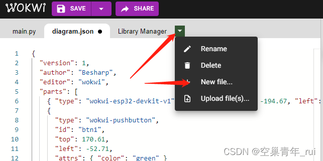手把手教你使用ESP32+MicroPython制作贪吃蛇游戏_micropython中上下左右移动的代码-CSDN博客