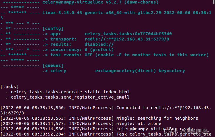 django2.2 celery生成静态页面报错ModuleNotFoundError: No module named ‘utils.fdfs‘_celery ...