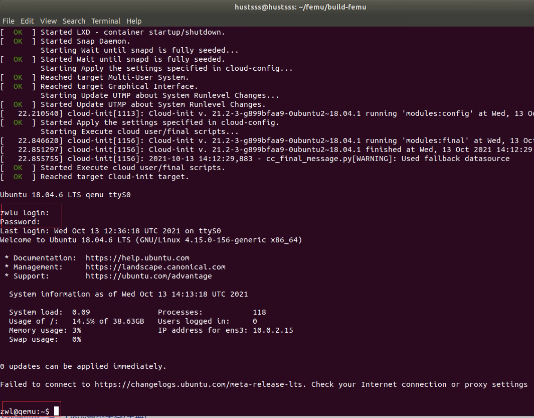 安装FEMU，并使用FEMU模拟SSD黑盒、OCSSD、NoSSD。-CSDN博客