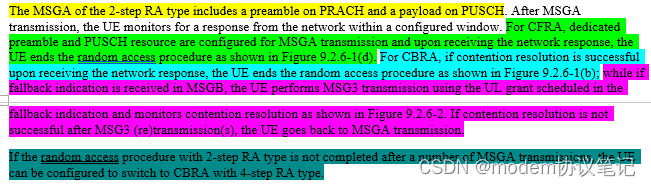 NR PRACH(六) type 2(2-step) RA基本过程及时频域映射_2-step rach_modem协议笔记的博客-CSDN博客