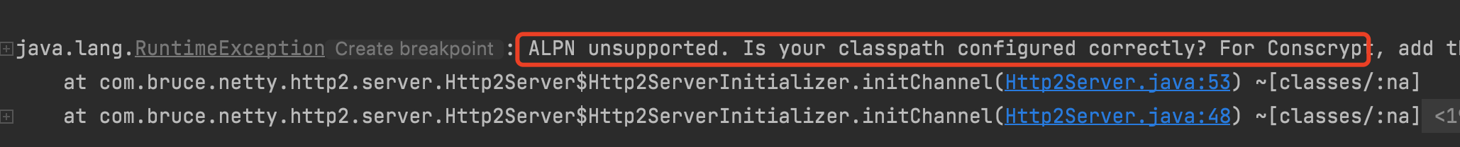 Netty搭建Http2服务端并支持TLS传输加密_netty bouncycastle-CSDN博客