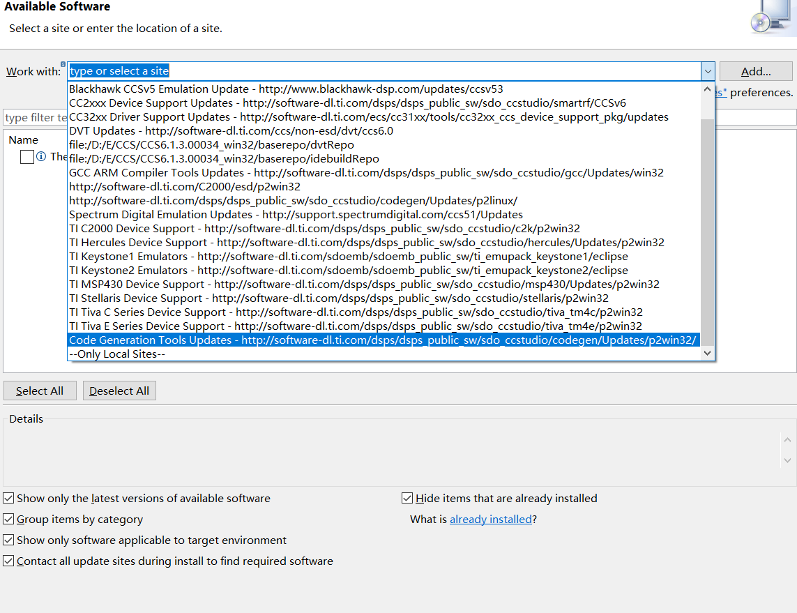CCS编译器版本不对_see details below. error: import failed for projec-CSDN博客
