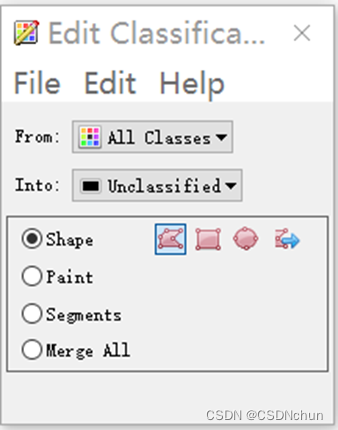 ENVI土地分类后Edit Classification Image处理_envi如何手动修改分类结果-CSDN博客