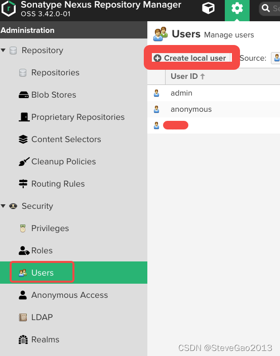 超详细 nexus linux搭建maven 私有仓库 存储内部jar_nexus-3.42.0-01-unix.tar.gz-CSDN博客