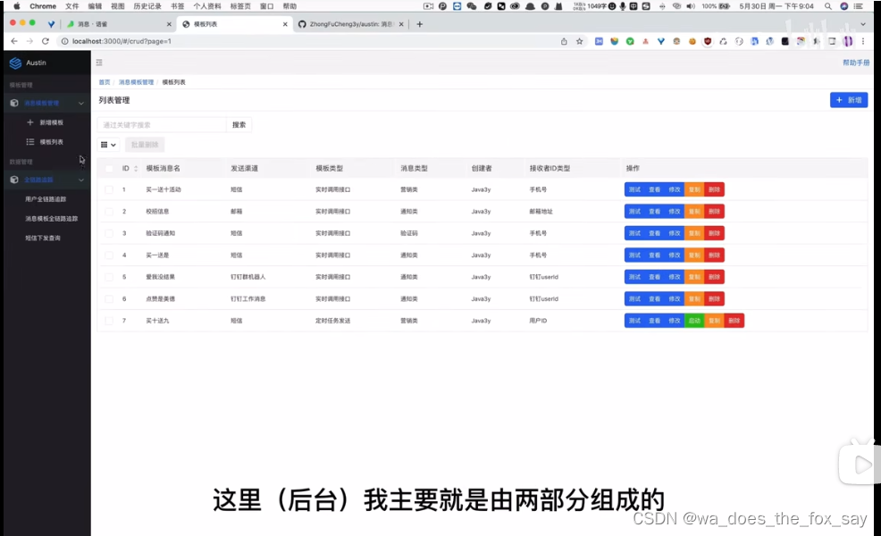 【Java推送消息开源项目austin练手笔记】class1. 项目介绍 | 演示 | 技术栈_austin文档-CSDN博客