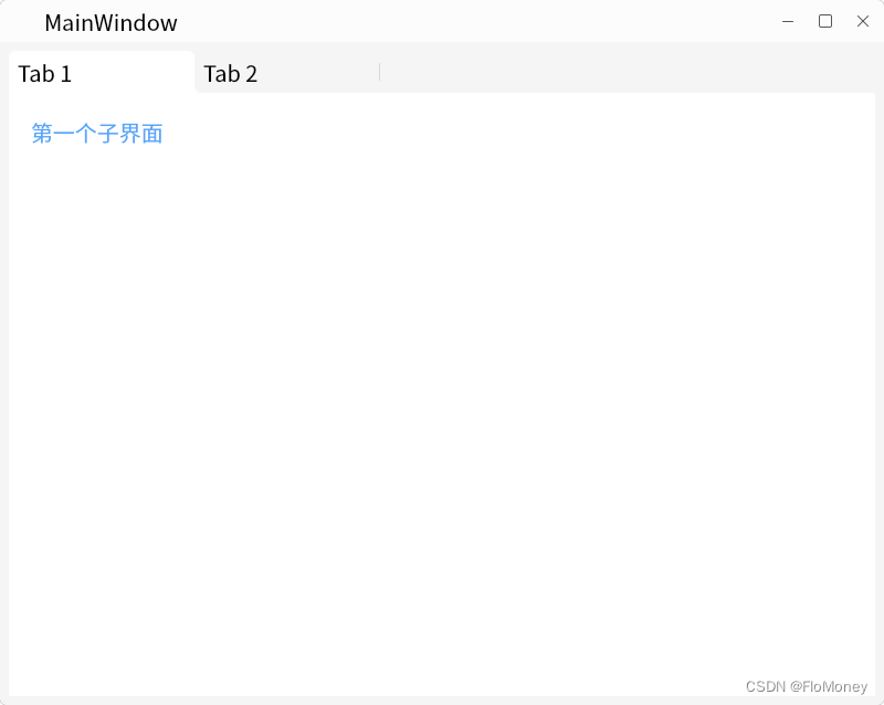 TabWidget中插入ui文件子界面作为 tab的子页_tab widget如何通过tab跳转到其他的ui-CSDN博客