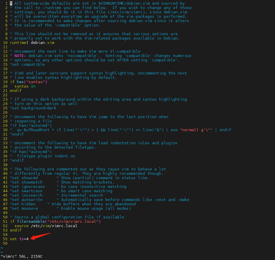 vim设置tab为4个空格_vim tab 4个空格-CSDN博客