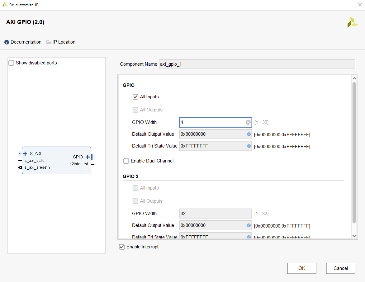 ZYNQ AXI GPIO中断实验——FPGA Vitis篇_vitis gpio例程-CSDN博客