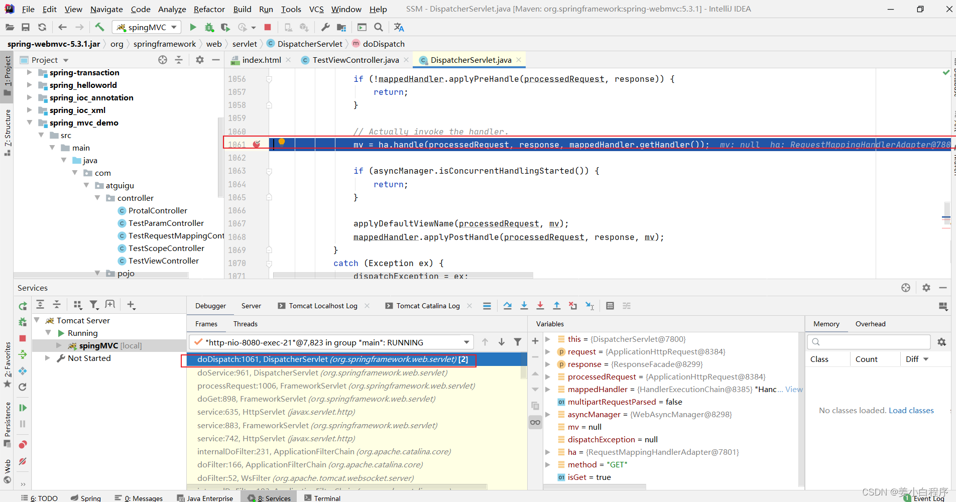 (续)SSM整合之springmvc笔记(SpringMVC的视图)（P139-143）_姜小白程序的博客-CSDN博客
