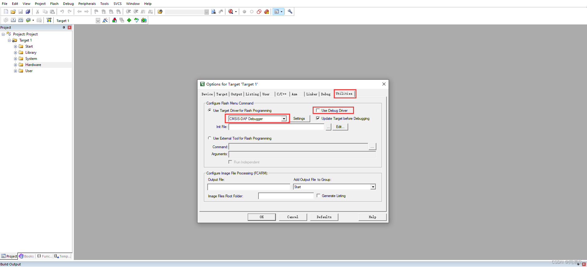 DAPLINK连接STM32C8T6以及下载烧录_daplink烧录stm32-CSDN博客
