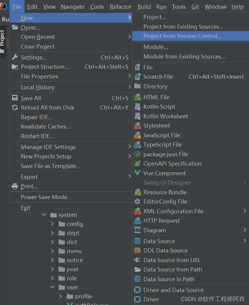 git的使用 ：在gitee把ruoyi-vue放到自己的仓库_如何把若依克隆到自己gitee仓库里-CSDN博客