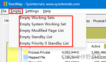 RAMMap ━━━━━ 解决电脑运行内存不够的软件-CSDN博客