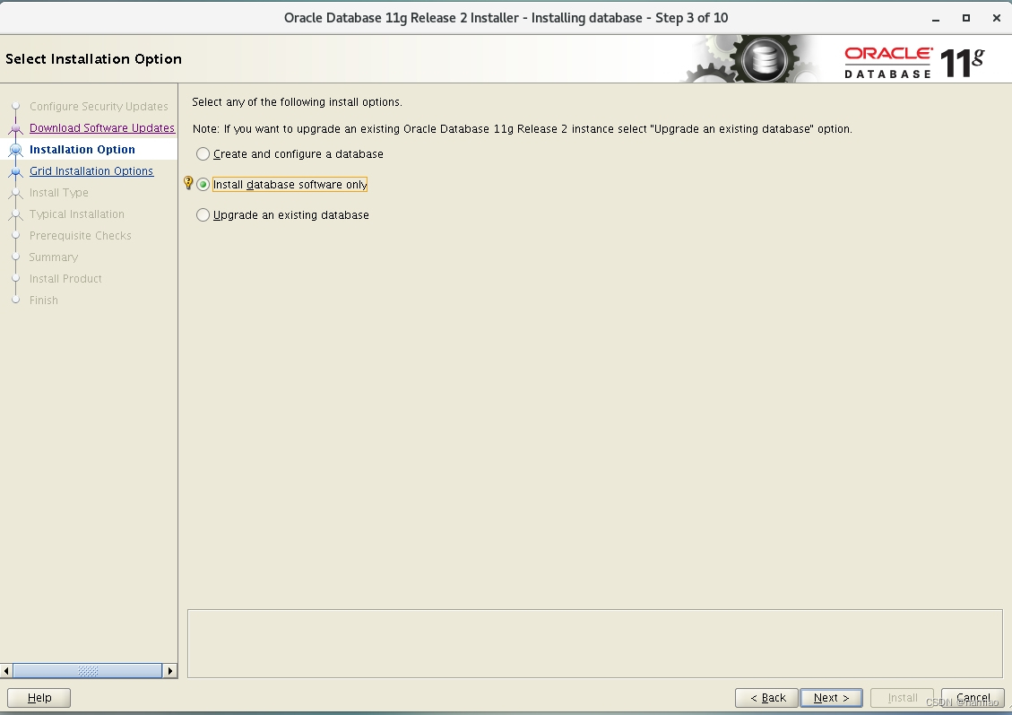 Linux安装oracle11g-CSDN博客
