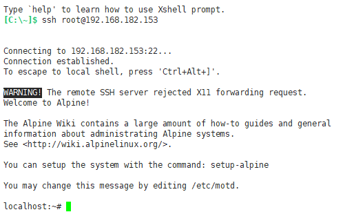 linux虚拟机 Alpine的安装、介绍与配置以及常用命令的使用_alpine linux-CSDN博客