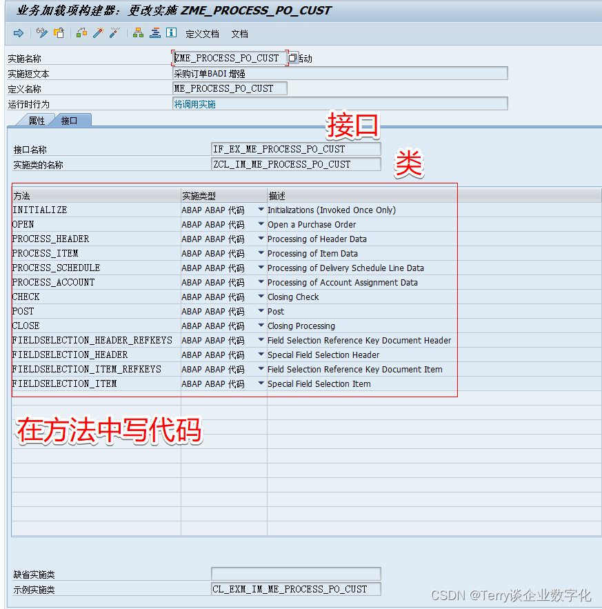 SAP_ABAP_MM_BADI清单案例教程——PO采购订单创建_ME_PROCESS_PO_CUST_ME21N_abap me21n badi-CSDN博客