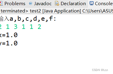 用克莱姆法则求解二元一次方程组_在java中,编写程序,使用克莱姆法则求解二元一次方程组-CSDN博客
