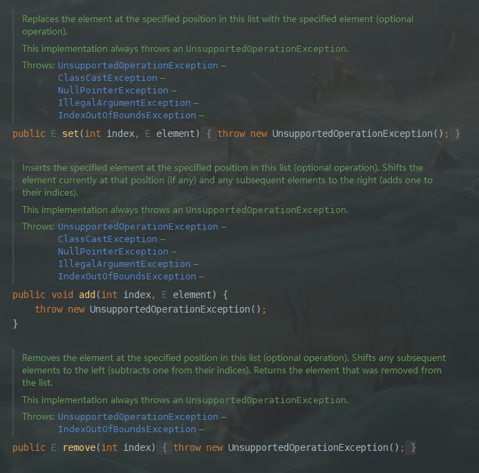 Collection集合中unmodifiableList使用及问题_collections.unmodifiablelis-CSDN博客