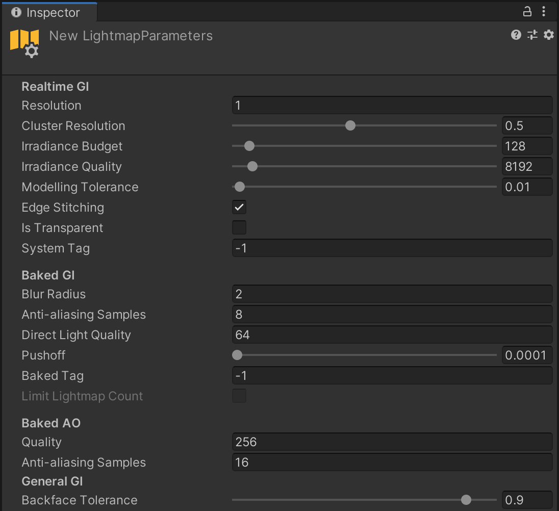 使用预计算实时全局光照优化照明-微调光照贴图参数_lightmap parameters-CSDN博客