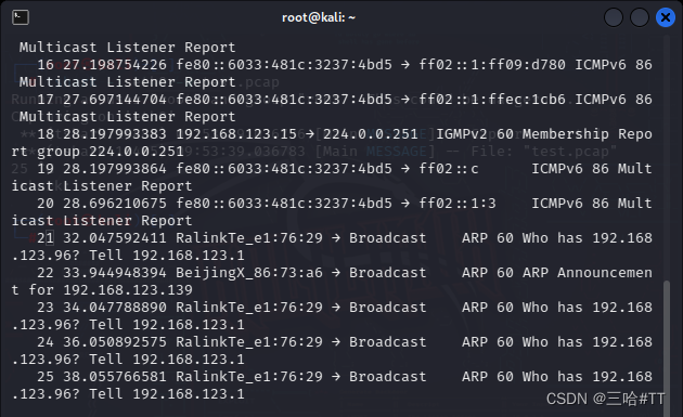 wireshark命令行工具tshark_tshark和wireshark命令-CSDN博客