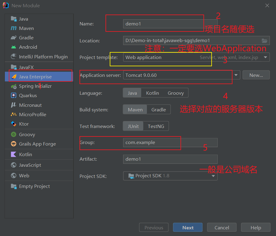 IDEA创建Javaweb项目之方法3之使用JavaEnterprise_java enterprise-CSDN博客