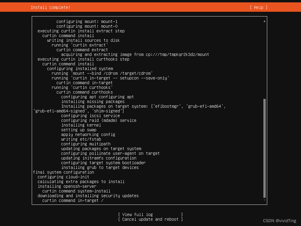 【保姆级教程】手把手教你用 VMware安装Ubuntu server_used fallback datasource-CSDN博客