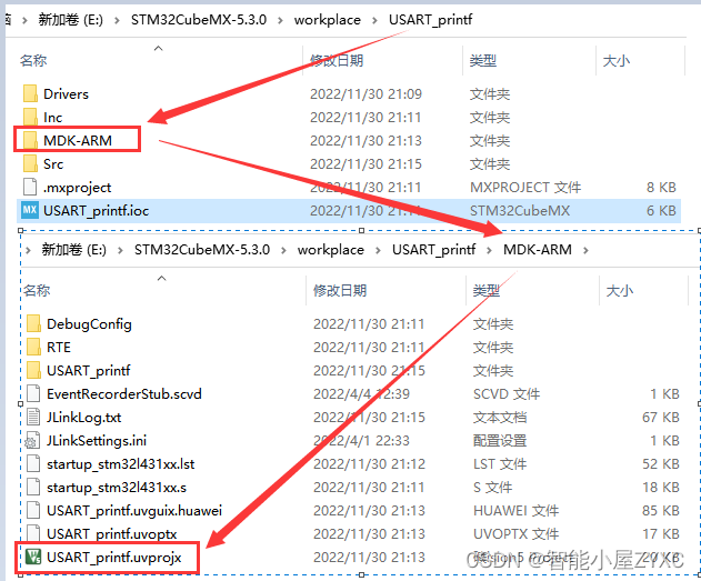 （实测可用）STM32L431RCT6开发板-实验4 串口printf打印实验_stm32 usb设备串口吐log-CSDN博客