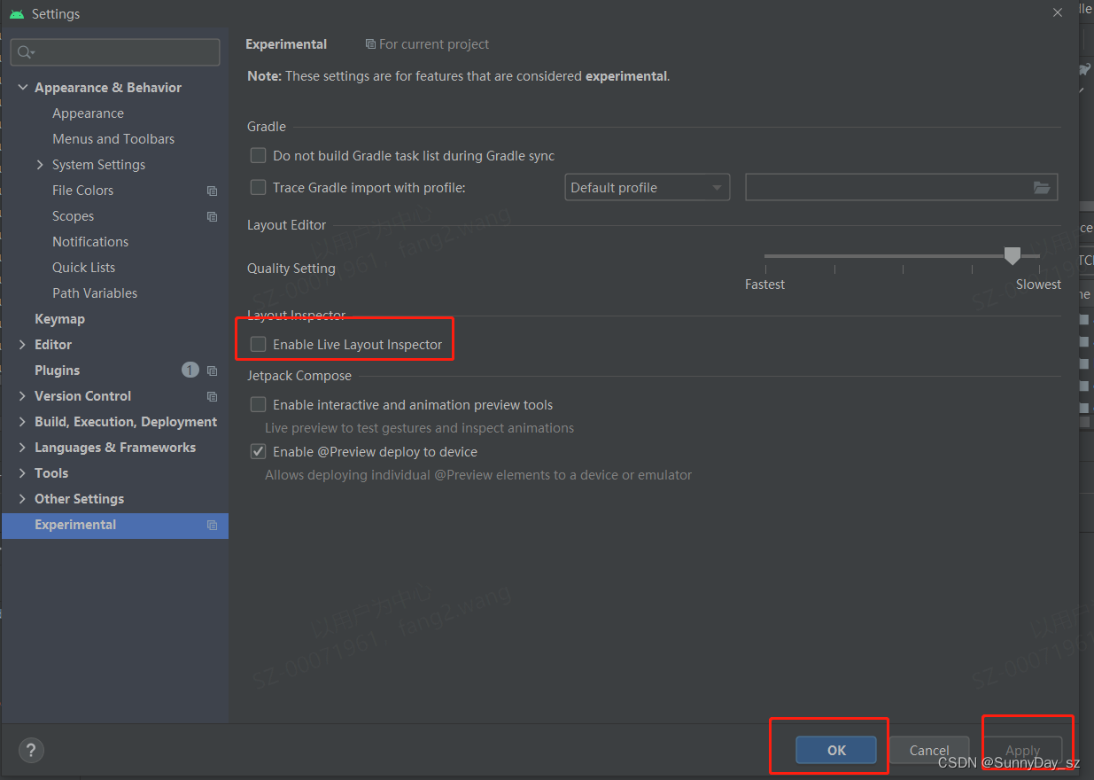 Android studio 4.0 Layout Inspector查看当前Activity或者进程layout分析_android 查看 ...