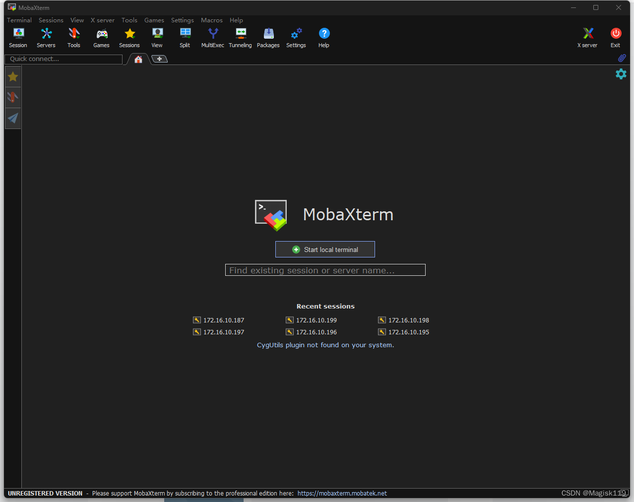 MobaXterm一个好用的小玩具_mobaxterm小游戏-CSDN博客