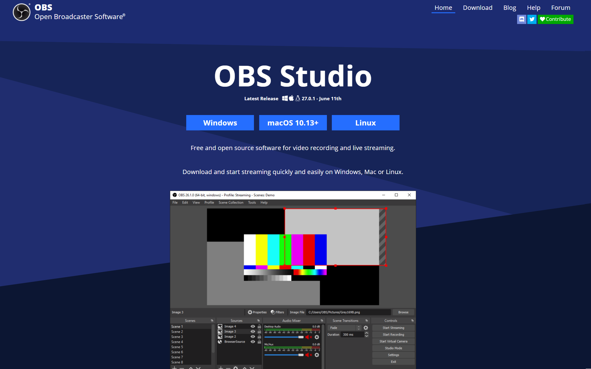 OBS教程：3分钟学会直播推流与视频录制_obs怎么实现直播-CSDN博客