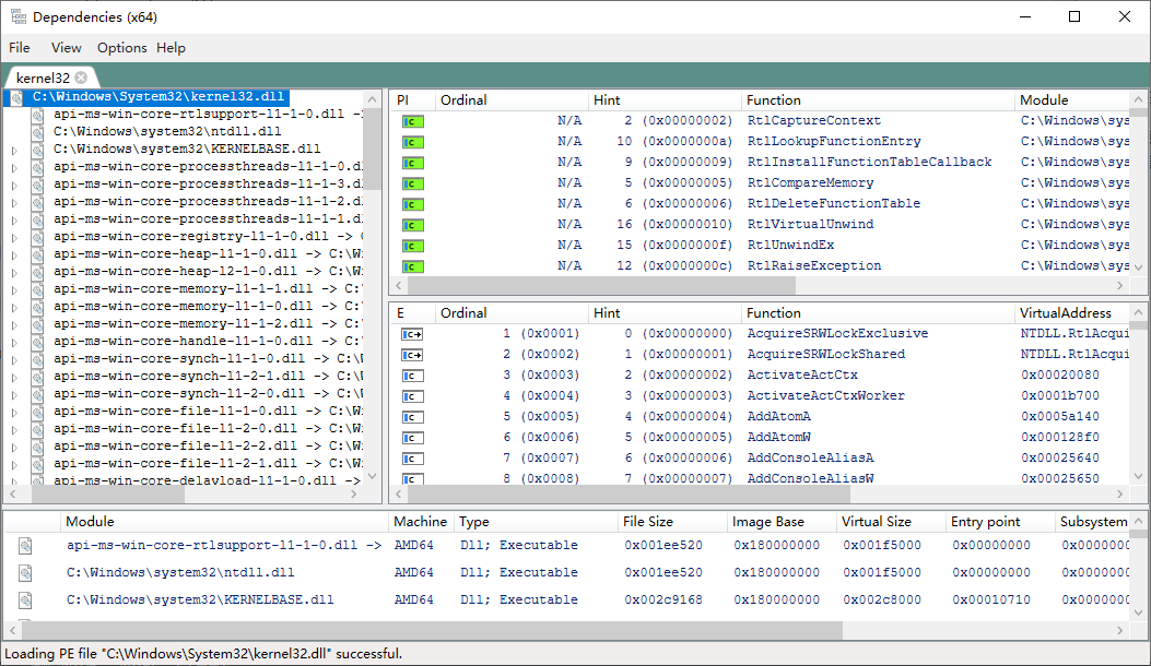 Win10 查看 DLL 中的函数_查看dll函数及参数-CSDN博客