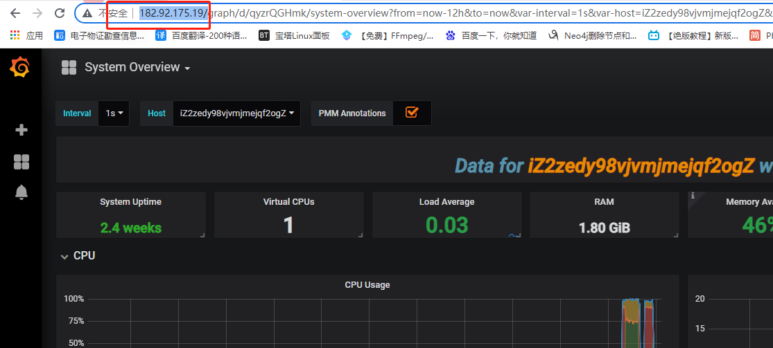 Mysql 安装PMM监控 （一台主机安装）_mysql pmm-CSDN博客