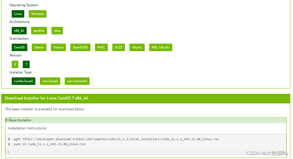 Linux Centos7安装更新GPU driver驱动和cuda：_linux升级cuda版本-CSDN博客