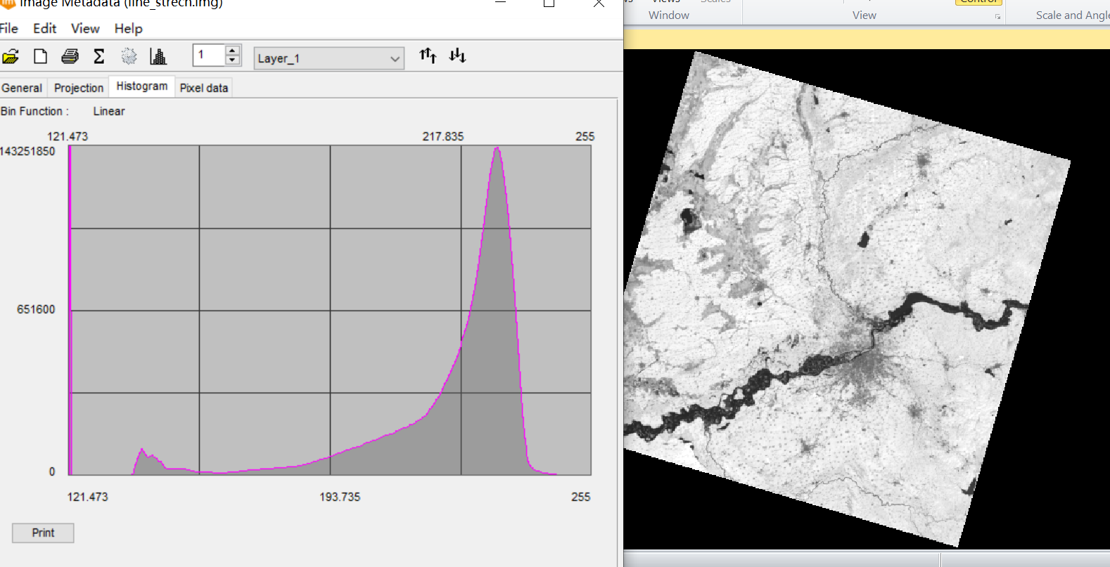 遥感图像辐射增强ERDAS实现_亮度反转-CSDN博客