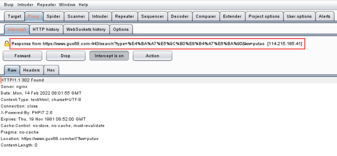 Burp Suit设置拦截并修改request和response_burpsuite response-CSDN博客