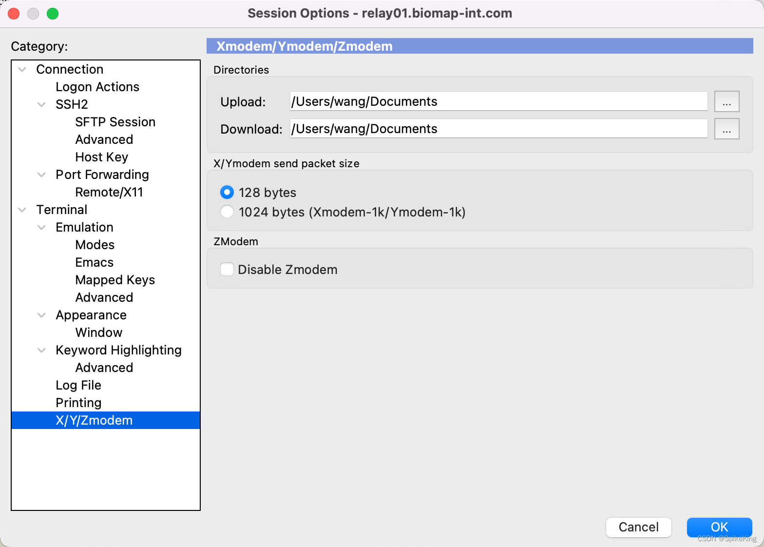 Linux - Mac使用sz/rz上传和下载服务器文件_mac用 rz传文件-CSDN博客