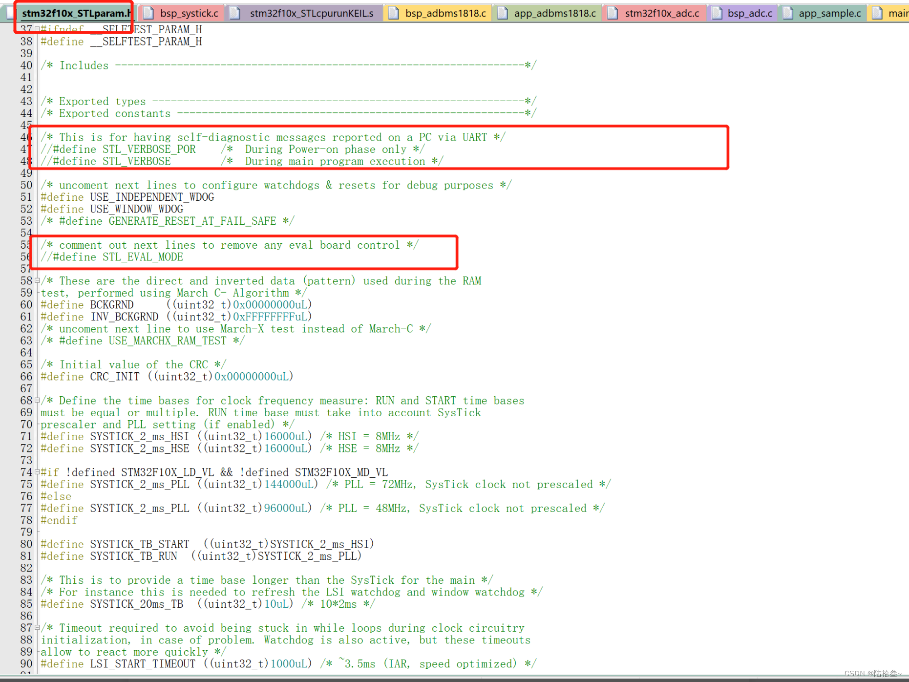 STM32F10X系列基于标准库——CLASSB库移植_stm32classb库-CSDN博客