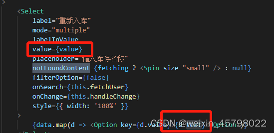 Antdesign搜索选择框select需求:展示与真正取值不一致时的处理多选框如何做到显示的值和返回的值不同 Csdn博客