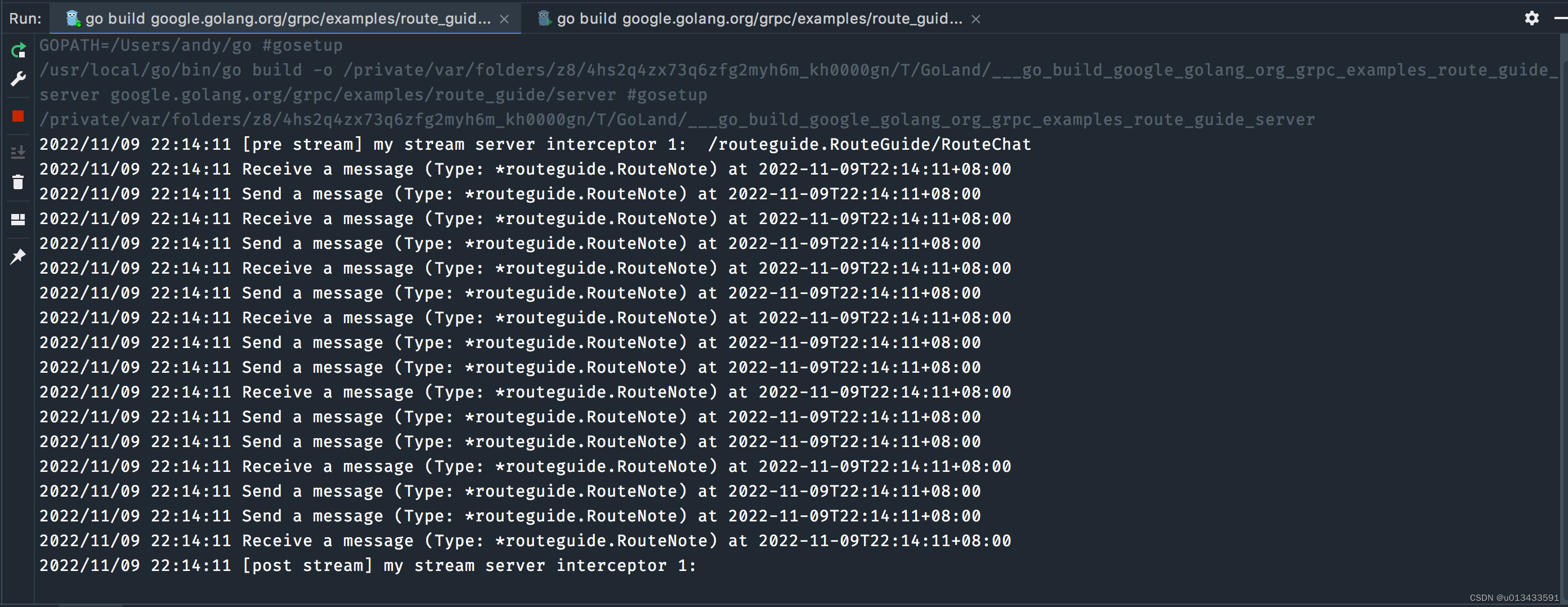 gRPC 拦截器 & 自定义命名解析_grpc ipv6-CSDN博客