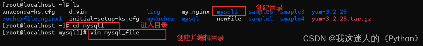 Dockerfile构建（利用centos6镜像构建mysql镜像）dockerfile构建mysql镜像 Csdn博客